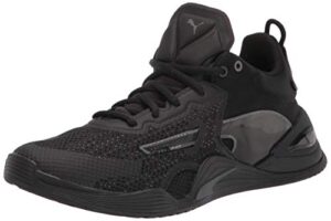 puma women's fuse cross trainer, black, 8.5