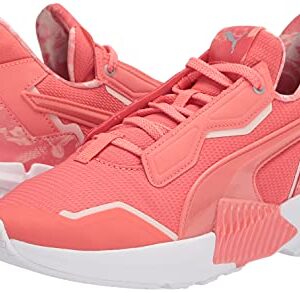 PUMA Women's PROVOKE XT Sneaker, Georgia Peach-Puma White, 8.5