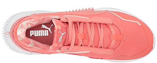 PUMA Women's PROVOKE XT Sneaker, Georgia Peach-Puma White, 8.5