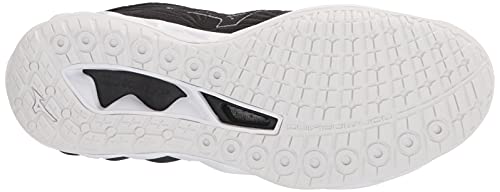 Mizuno 2 Wave Luminous Women's Volleyball Shoe 8 (0800), Black/White, 8