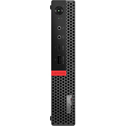 Lenovo ThinkCentre M920q Tiny Tower Desktop, Intel Core 8th Gen i5-8500T, 8GB RAM, 256GB SSD, Windows 10 Pro (Renewed)