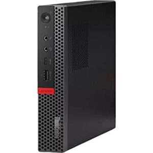 Lenovo ThinkCentre M920q Tiny Tower Desktop, Intel Core 8th Gen i5-8500T, 8GB RAM, 256GB SSD, Windows 10 Pro (Renewed)