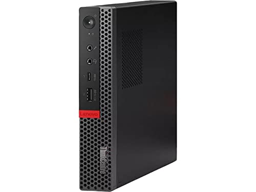 Lenovo ThinkCentre M920q Tiny Tower Desktop, Intel Core 8th Gen i5-8500T, 8GB RAM, 256GB SSD, Windows 10 Pro (Renewed)