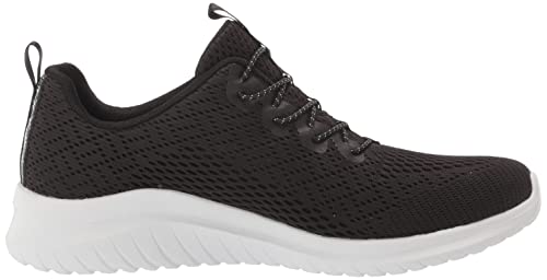 Skechers Ladies UltraFlex Bungee Slip On 8M Black