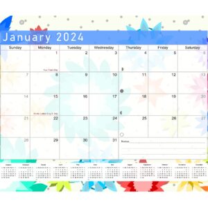 2024 Monthly Magnetic/Desk Calendar - 12 Months Desktop/Wall Calendar/Planner - (Edition #01)