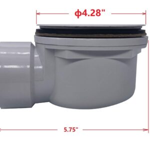 BlueVue 1.5" Side Outlet Drain Assembly