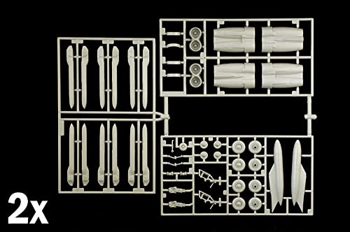 Italeri ITA1442 1:72 B-52H Stratofortress [Model Building Kit], Multi-Color