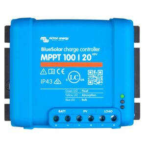 victron energy bluesolar mppt 100v 20 amp 48-volt solar charge controller