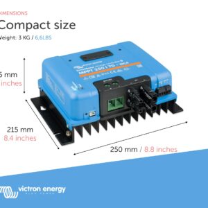 Victron Energy SmartSolar MPPT MC4 250V 70 amp 12/24/36/48-Volt Solar Charge Controller (Bluetooth)