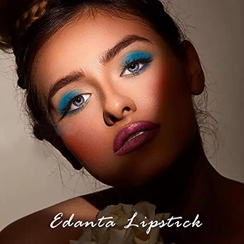 Edanta Matte Lipstick Cream Lipsticks Waterproof Lip Liner Smooth Lips Stick Long Lasting Lips Pencil Double Head Lip Crayon Makeup for Women and Girls Pack of 1 (Nude 01#)