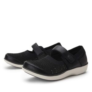 alegria qutie crochet black eu 37 (us women's 7-7.5) regular