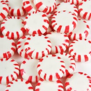 laetafood sugar free peppermint pinwheel starlight hard candy (1 pound bag)