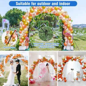 Balloon Arch Kit With Balloon Pump Electric,9Ft Tall & 10Ft Wide Adjustable Balloon Arch Stand with Base,Iron Pipe,Water bag for Wedding Graduation Birthday Party Supplies Supplies Decoration