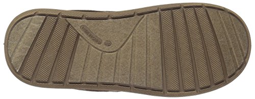 Dockers Men's Premium Ultra-Light Moccasin Slipper with Memory Foam, (Brown, 14)