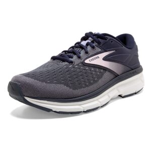 brooks women's dyad 11 running shoe - ombre/primrose/lavender - 9 x-wide