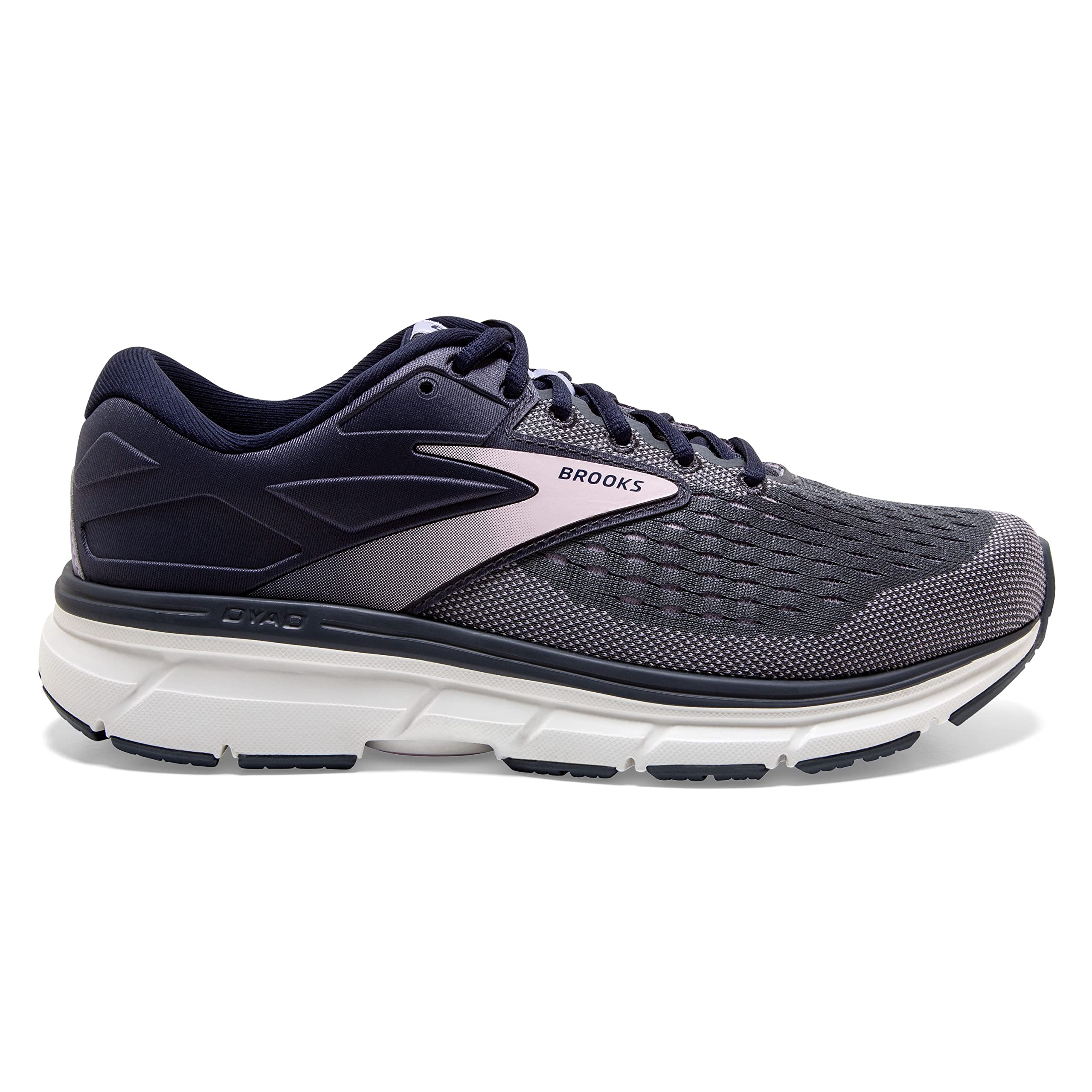 Brooks Women's Dyad 11 Running Shoe - Ombre/Primrose/Lavender - 9 X-Wide