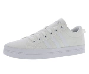 adidas bravada clean shoe - women's skateboarding white/grey