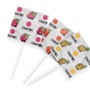 USDA Organic Tummypops Ginger Variety Pack (Pineapple, Peach, & Strawberry)