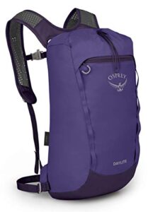 osprey daylite cinch backpack, dream purple