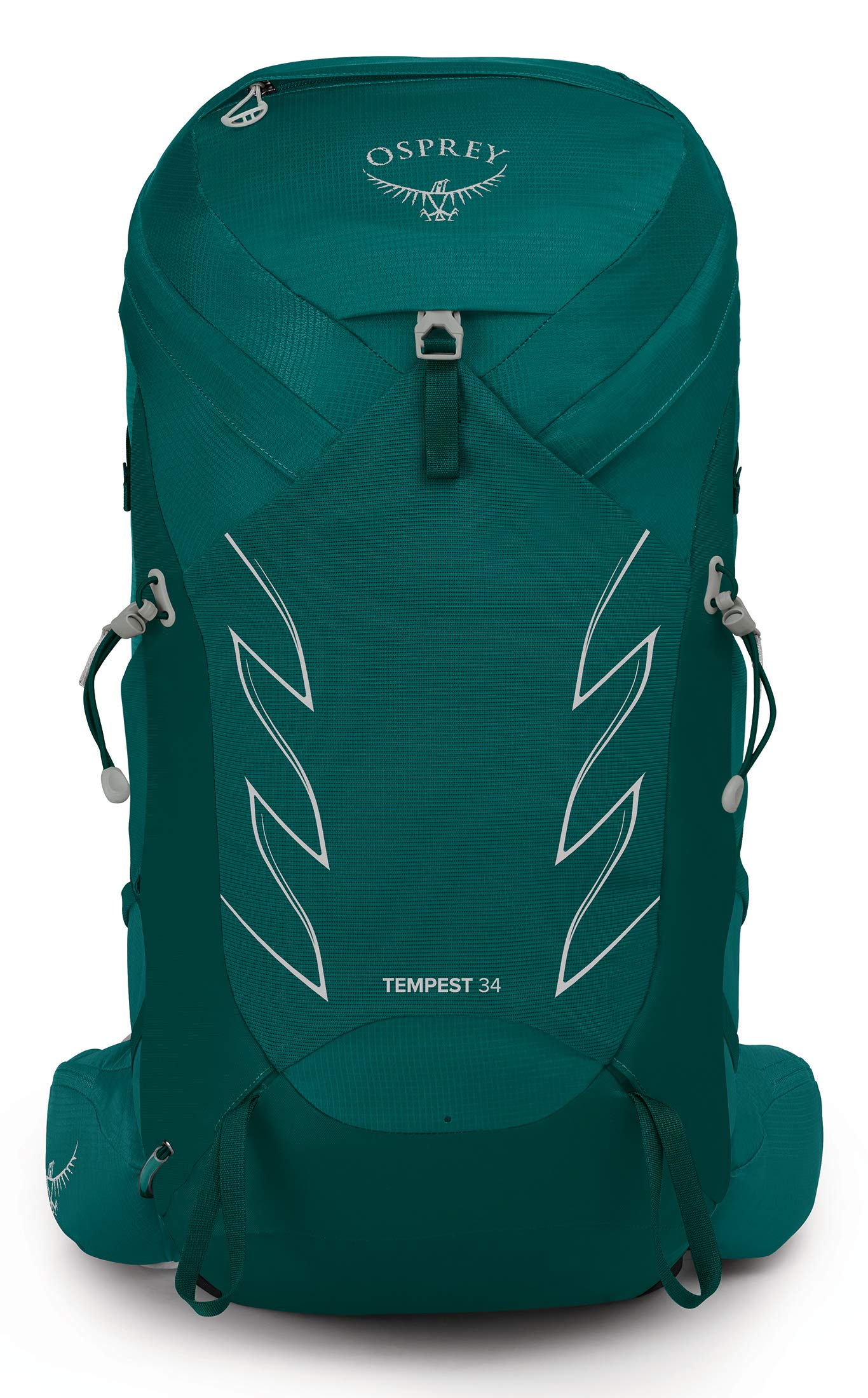 Osprey Tempest 34L Women's Hiking Backpack with Hipbelt, Jasper Green, Medium/Large