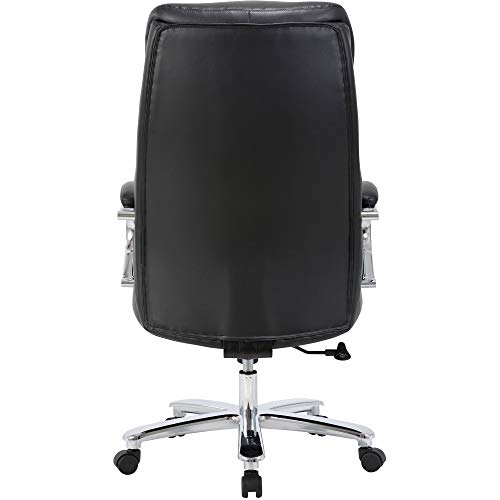 Lorell Big & Tall Chair, 48" x 28.5" x 30.8", Black