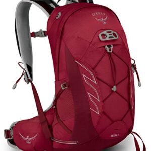 Osprey Talon 11L Men's Hiking Backpack with Hipbelt, Cosmic Red, S/M