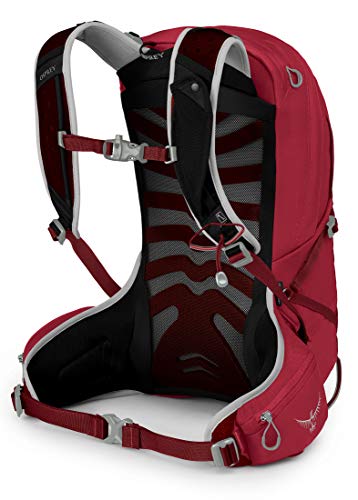 Osprey Talon 11L Men's Hiking Backpack with Hipbelt, Cosmic Red, S/M