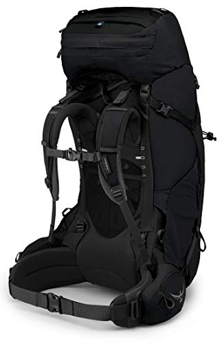 Osprey Aether 65L Men's Backpacking Backpack, Black, L/XL