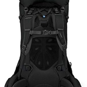 Osprey Aether 65L Men's Backpacking Backpack, Black, L/XL