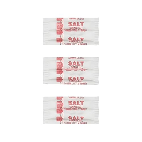 Perfect Stix Iodized Salt Packets - .6 Grams - 1000 Packets (Packaging may vary.)