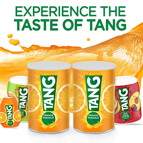 Tang Jumbo Orange Naturally Flavored Powdered Drink Mix 58.9 oz(Pack of 2)