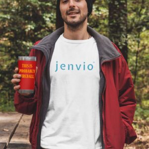 JENVIO Fireball Whiskey Gifts | This is Probably Fireball | Cinnamon Red Coffee/Liquor Stainless Steel Tumbler Mug with Lid 2 Straws and Gift Box for Mothers Day Men or Women Christmas Gift