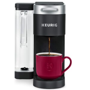 keurig k-supreme single serve k-cup pod coffee maker (black)