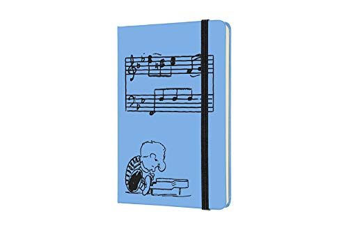 Moleskine Limited Edition Peanuts 18 Month 2021-2022 Weekly Planner, Hard Cover, Pocket (3.5" x 5.5"), Blue