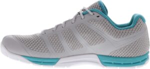 inov-8 f-lite 235 v3 grey/teal us women's 7.5 m