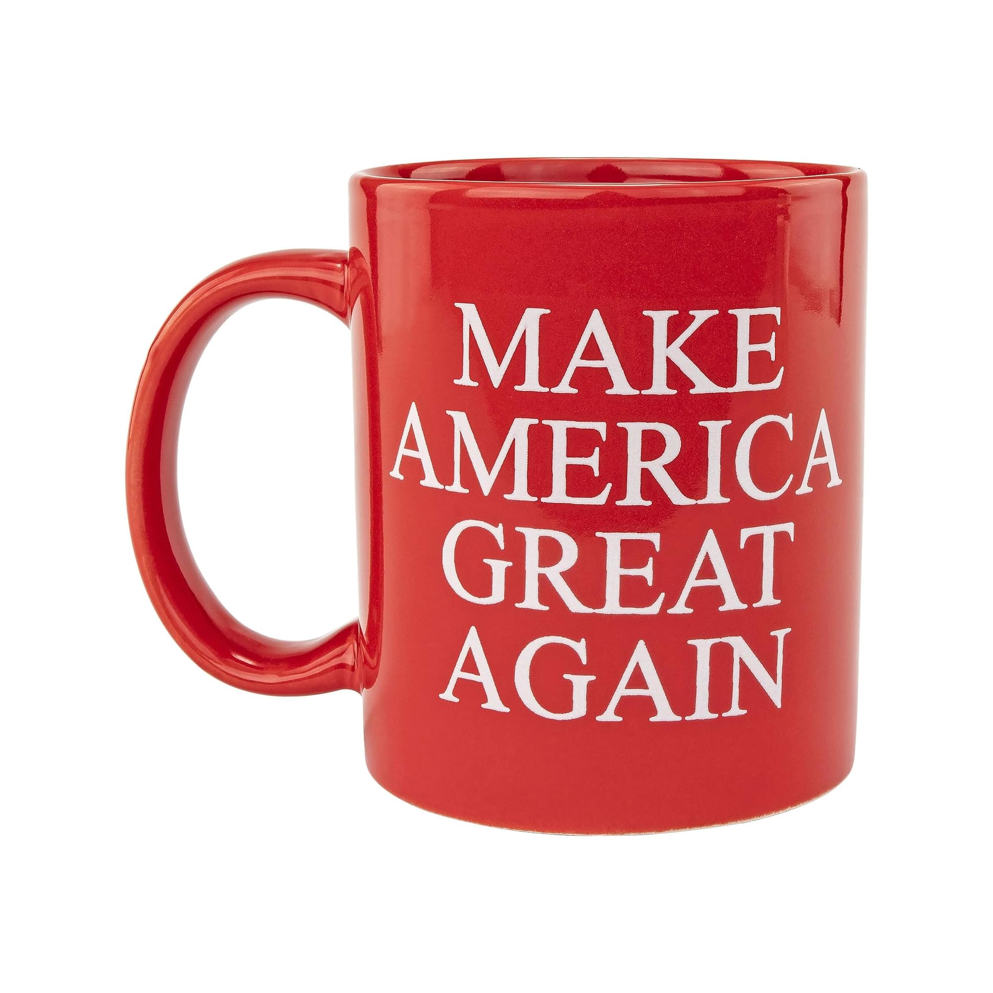 Fairly Odd Novelties’ Make America Great Again Donald Trump 2020 President Red Republican Conservative Coffee Mug Novelty, 11 fluid Ounces