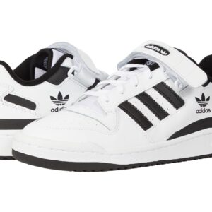 adidas Men's Forum Low Sneaker, White/White/Black, 11