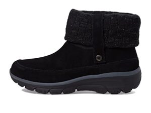 skechers easy going - upgraded heights black 7.5 b (m)