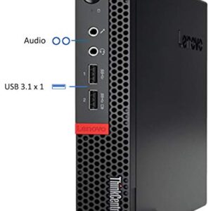 Lenovo ThinkCentre M910Q Tiny Desktop Computer, Intel Core i7-6700T Upto 3.6GHz, 32GB RAM, 256GB NVMe SSD, 4K 3-Monitor Support DisplayPort, HDMI, AC Wi-Fi, Bluetooth - Windows 10 Pro (RENEWED)