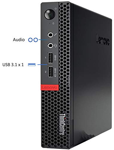 Lenovo ThinkCentre M910Q Tiny Desktop Computer, Intel Core i7-6700T Upto 3.6GHz, 32GB RAM, 256GB NVMe SSD, 4K 3-Monitor Support DisplayPort, HDMI, AC Wi-Fi, Bluetooth - Windows 10 Pro (RENEWED)