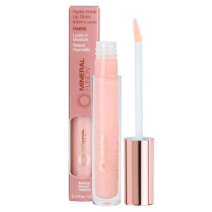 mineral fusion hydro-shine lip gloss, paris, 0.15 ounces