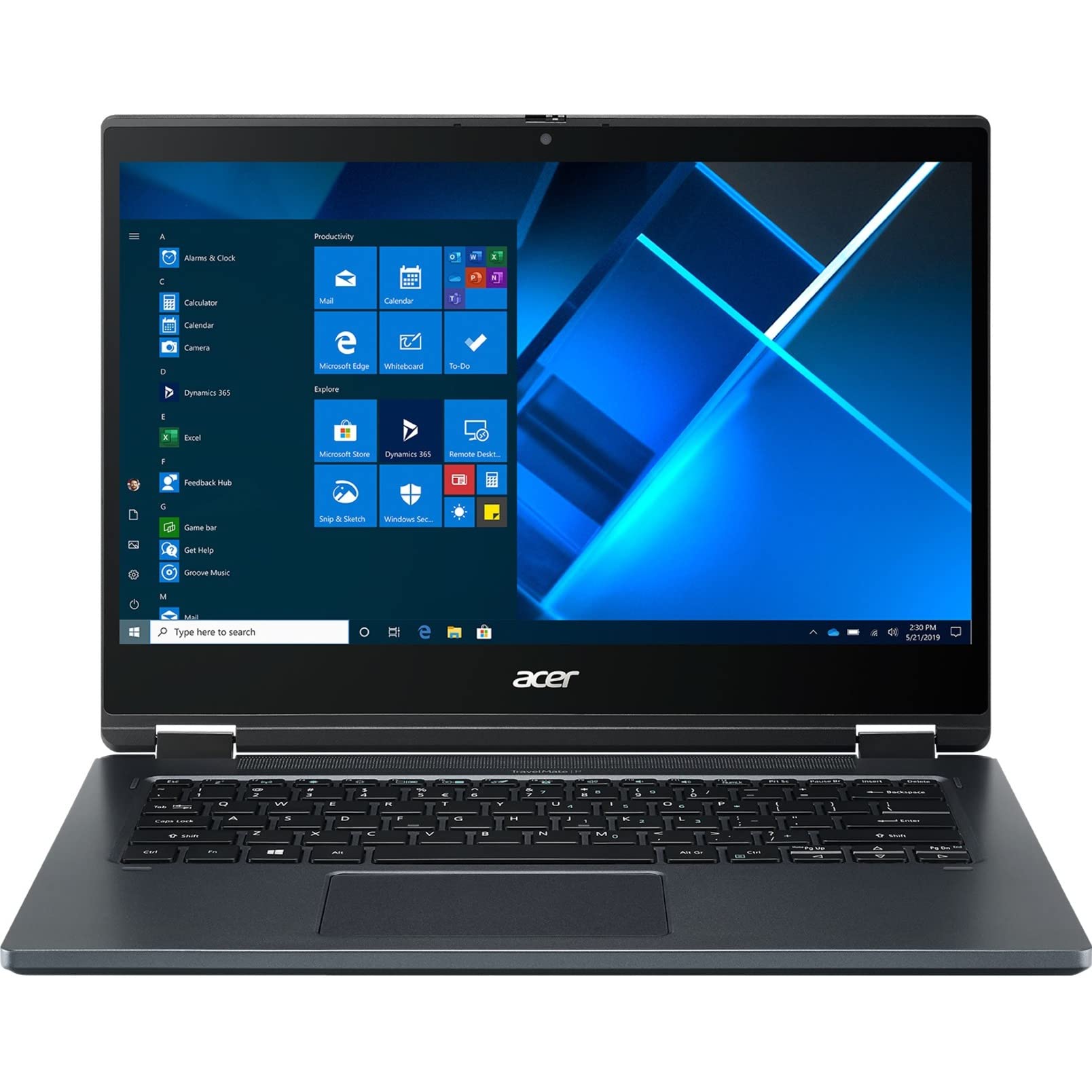 Acer Travelmate Spin P4, 14" Full HD Touch, Intel i5-1135G7, 8GB DDR4, 512GB NVMe SSD, Thunderbolt 4, Intel Wi-Fi 6 AX201, Rechargeable Active, Fingerprint Reader, Win 10 Pro, TMP414RN-51-54JZ