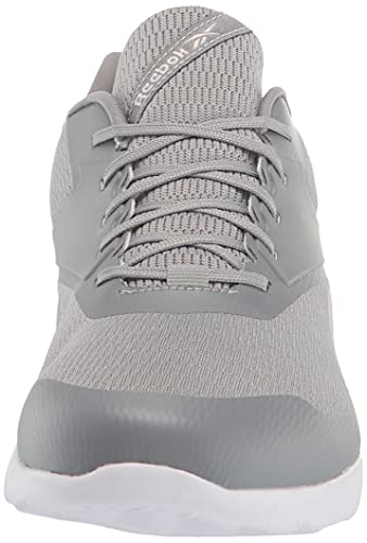 Reebok Women's Stridium Walking Shoe, Pure Grey/White/Quartz Metallic, 6.5