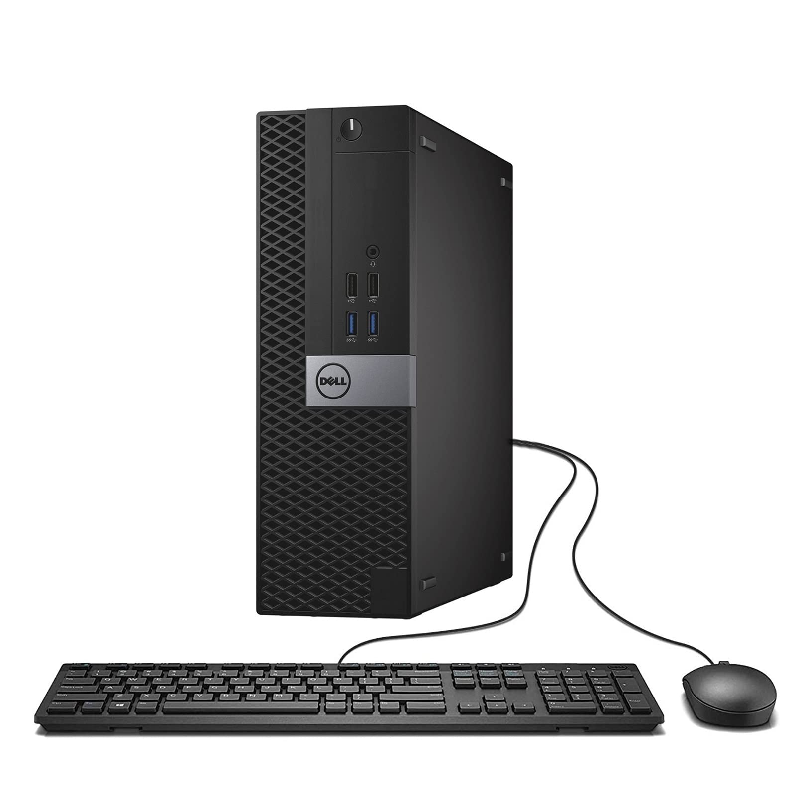 Dell OptiPlex 5050-SFF Intel Core i5-7500 3.4 GHz, 16GB RAM, 256GB M.2-NVMe, Windows 10 Pro 64bit, DVDRW (Renewed)