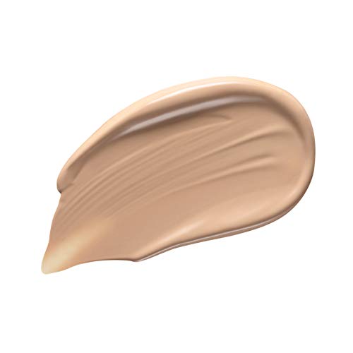 Almay Skin Perfecting Healthy Biome Foundation Makeup with Prebiotic Complex SPF 25, Hypoallergenic, -Fragrance Free, 130 Medium, 1 fl. oz.