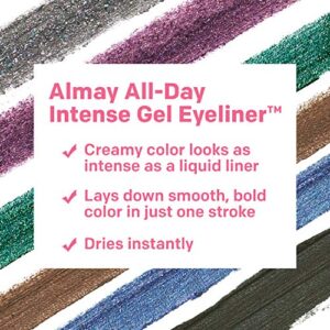 Almay Gel Eyeliner, Waterproof, Fade-Proof Eye Makeup, Easy-to-Sharpen Liner Pencil, 150 Evergreen, 0.045Oz