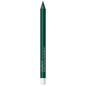 Almay Gel Eyeliner, Waterproof, Fade-Proof Eye Makeup, Easy-to-Sharpen Liner Pencil, 150 Evergreen, 0.045Oz