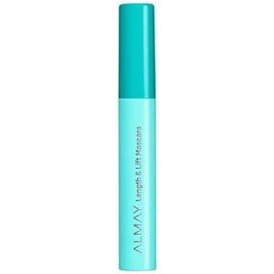 Almay Waterproof Lenghthening Mascara, Volume &, Lift, Eye Makeup, Hypoallergenic and-Fragrance Free, 030 Waterproof Black Brown, 0.24 Fl Oz