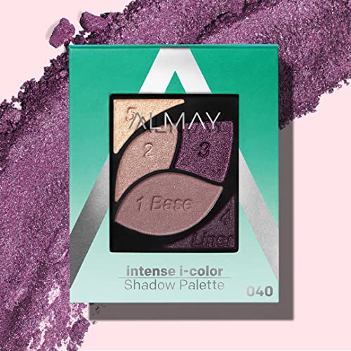 Almay Eyeshadow Palette, Longlasting Eye Makeup, Primer Enriched with Antioxidant Vitamin E, Hypoallergenic, 040 Green Eyes, 0.1 Oz