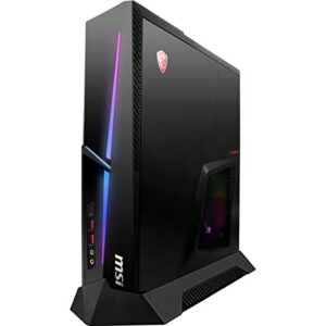 msi meg trident x 10-1282us small form factor gaming desktop, intel core i7-10700k, geforce rtx 3070, 32gb memory, 1tb ssd, wifi 6, usb type-c, thunderbolt 3, vr-ready, windows 10 home adv